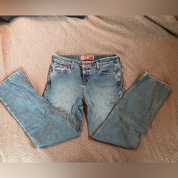 Mossimo Supply Co. | Jeans | Vintage Mossimo Jeans With Red Stitching ...